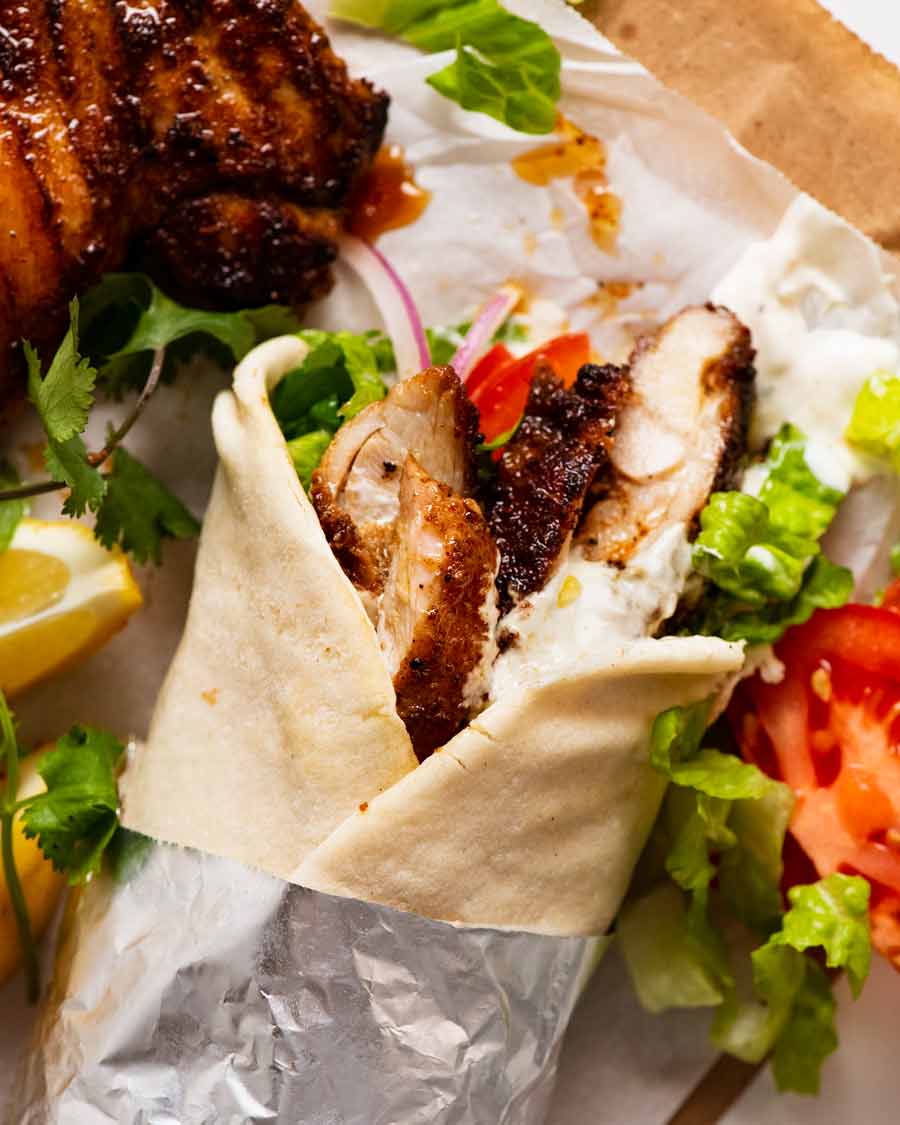 Pollo Shawarma (Oriente Medio) | RecetaTin Eats | recetástico