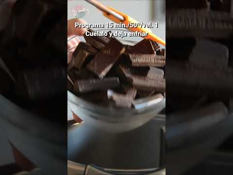 CHOCOLATE a la taza ESPECIADO ☕🍫 #short #chocolate #thermomix | recetástico