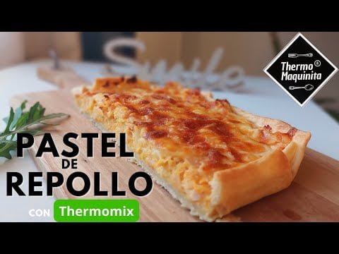 PASTEL de REPOLLO con THERMOMIX | recetástico