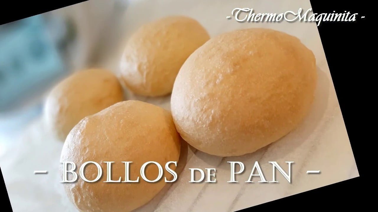 BOLLOS de PAN con THERMOMIX. Fáciles y muy blanditos | recetástico
