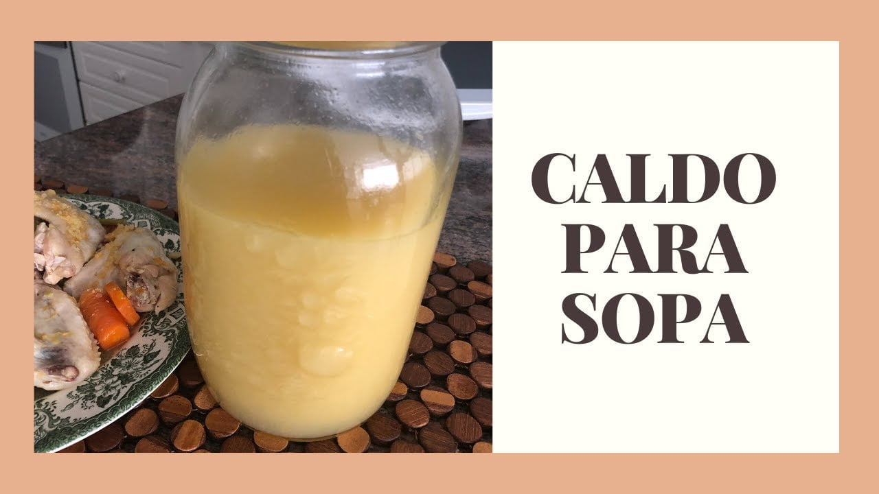 Caldo con Thermomix | recetástico