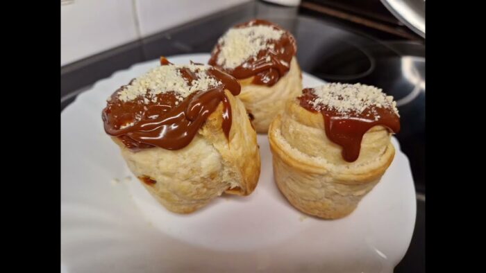 Croissant redondo, New York Roll en freidora de aire Cosori Air Fryer ...