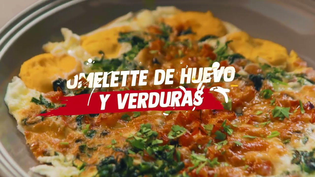 Cocina un Omelette de Huevo y Verduras en Freidora de Aire | HAZLO CON ...