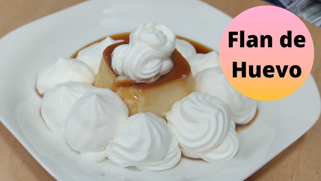 Como hacer FLAN casero FACIL en THERMOMIX | Flan de Huevo | Receta ...