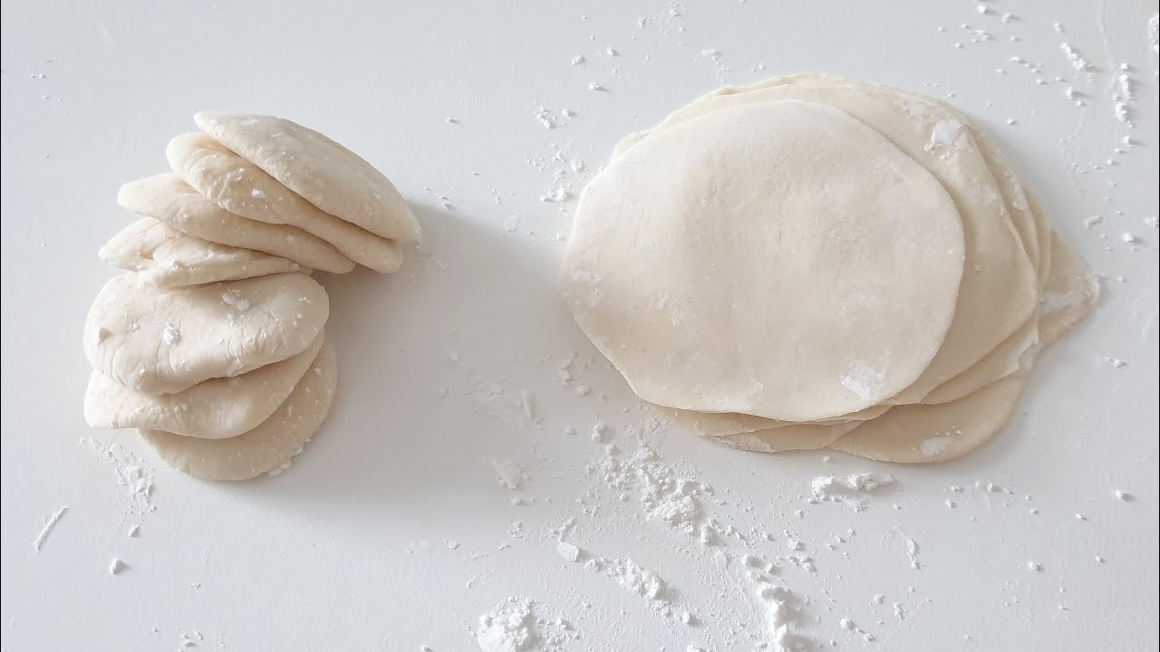 Masa para gyozas. Receta casera por pasos con y sin Thermomix | recetástico