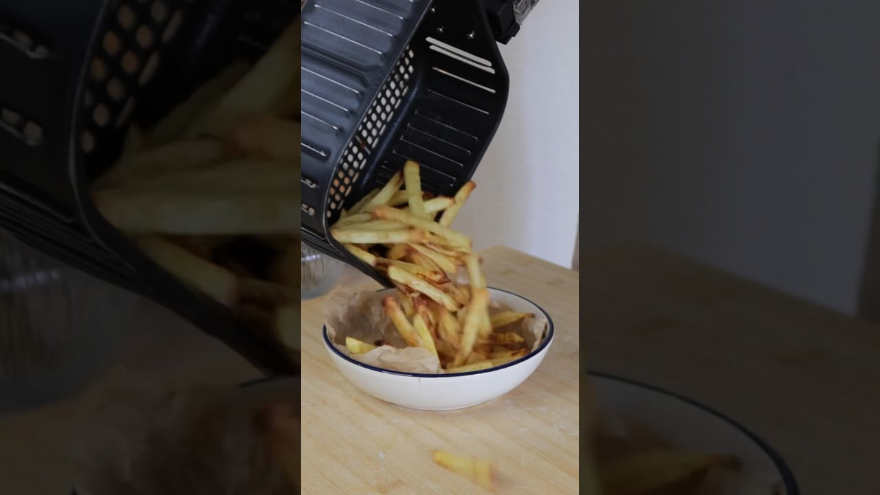 Patatas fritas PERFECTAS EN LA FREIDORA DE AIRE | SoYui | recetástico