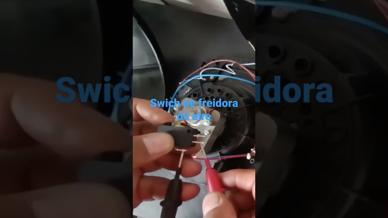 cambio de switch freidora de aire | recetástico
