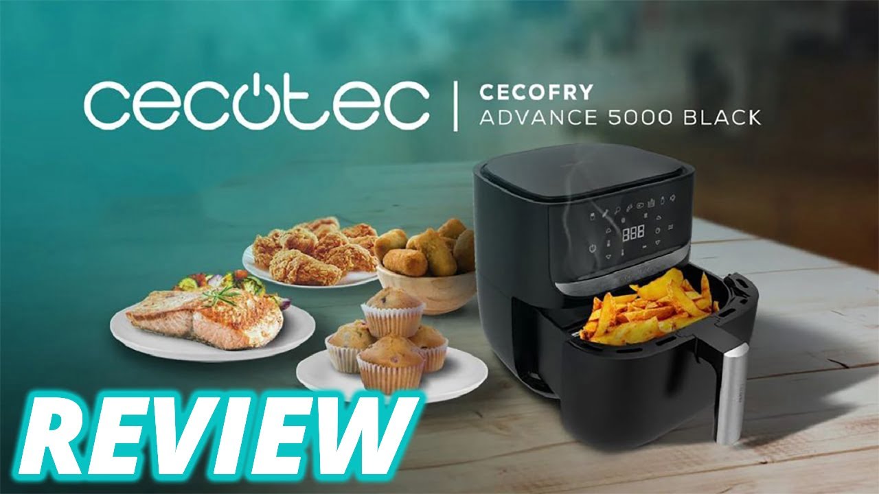 Cecotec Cecofry Advance 5000 Black | Freidora de Aire - Airfryer ...