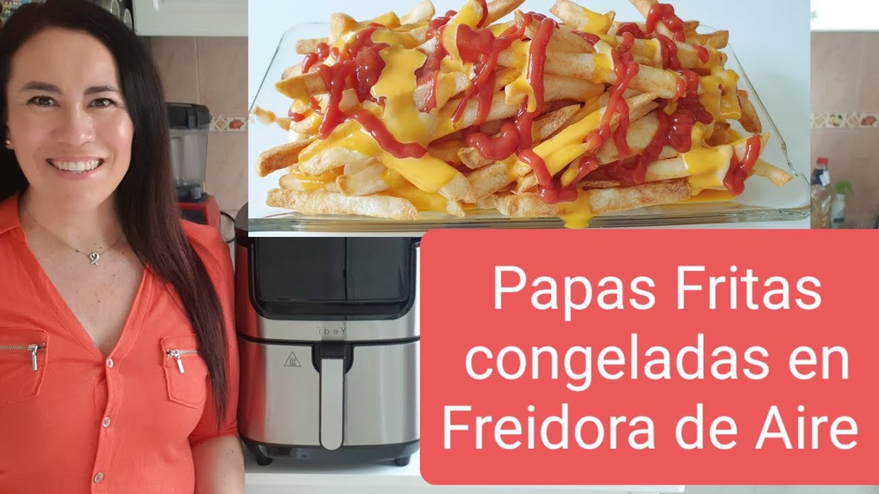 Papas fritas congeladas en Freidora de Aire | Patatas Fritas congeladas ...