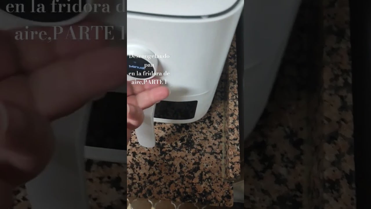 descongelando pan en la freidora de aire, Parte 1 #airfryer | recetástico
