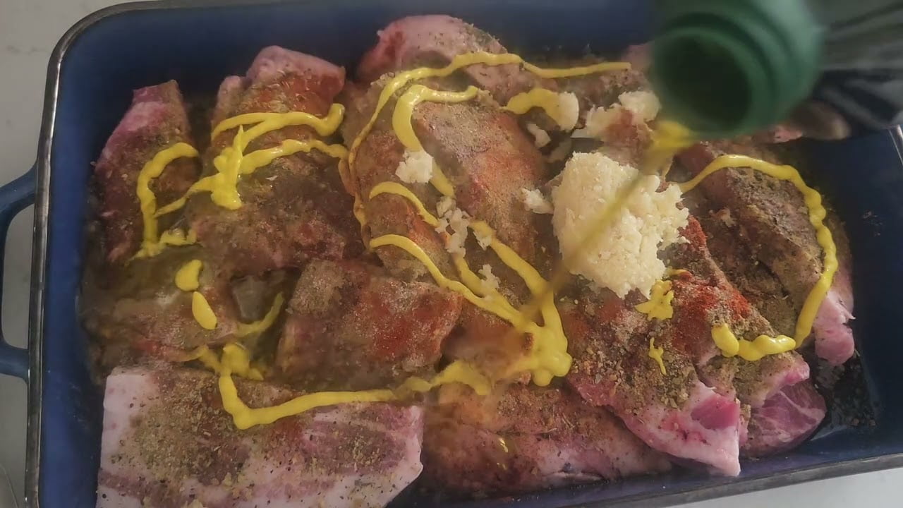 marinado de cerdo para rostizar en freidora de aire. | recetástico