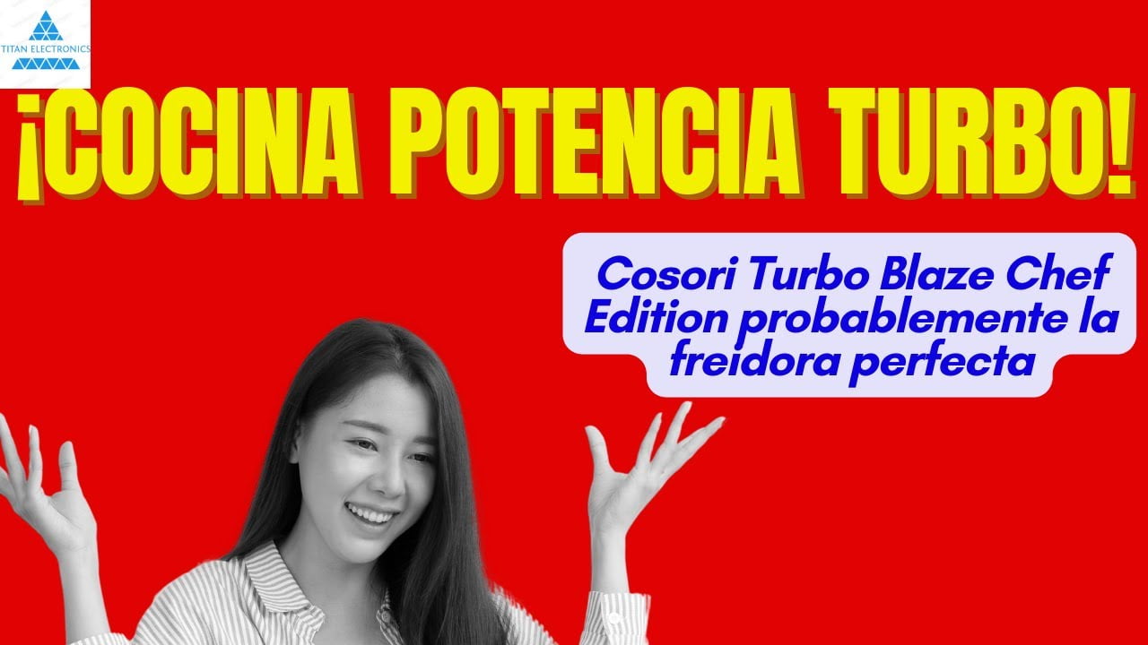 COSORI Freidora de Aire Turbo Blaze™ 6L, Air Fryer 46% Más Rápida con ...