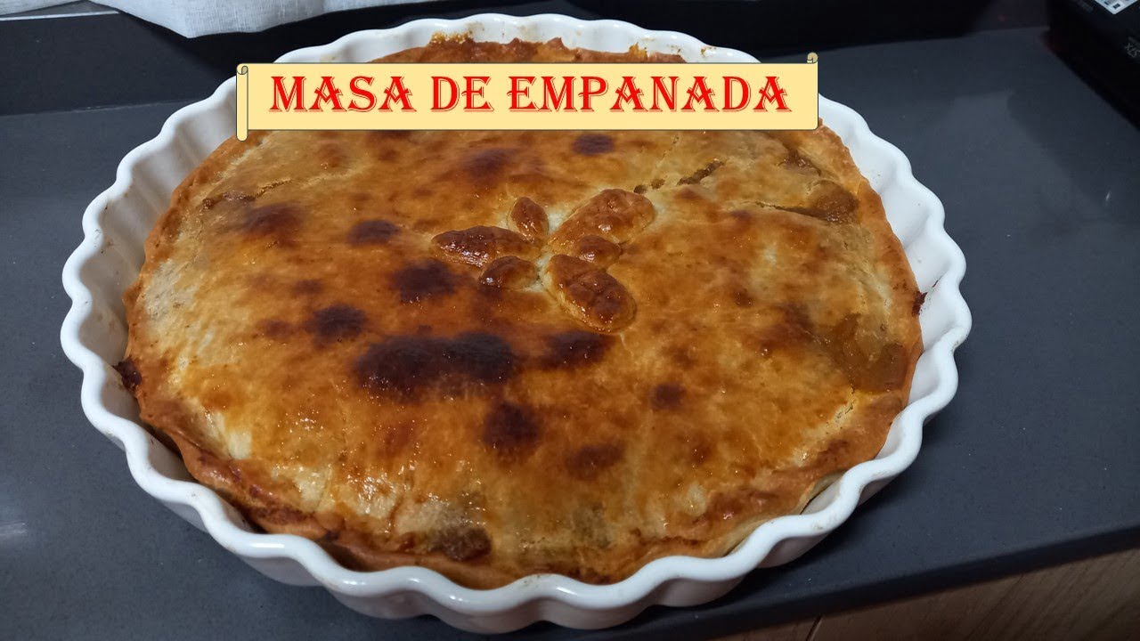 MASA DE EMPANADA en Monsieur Cuisine Smart /Receta paso a paso de Masa ...