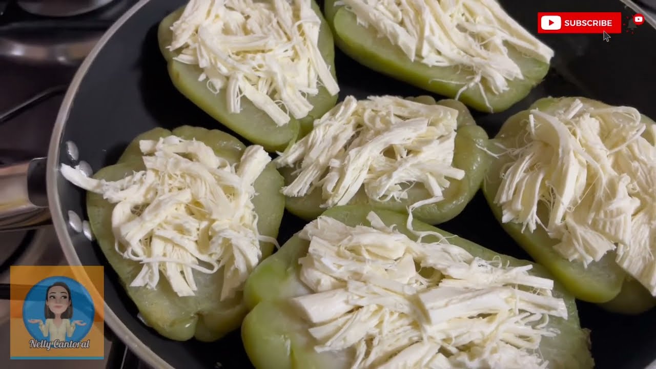 Cocina - FÁCIL y RÁPIDO chayote y pollo en freidora de aire… | recetástico