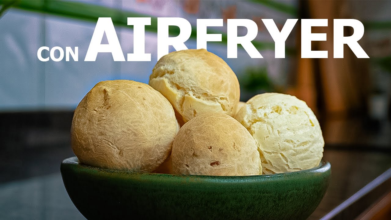 Pan de Queso o CHIPÁ en FREIDORA DE AIRE! Buenísimo! | recetástico