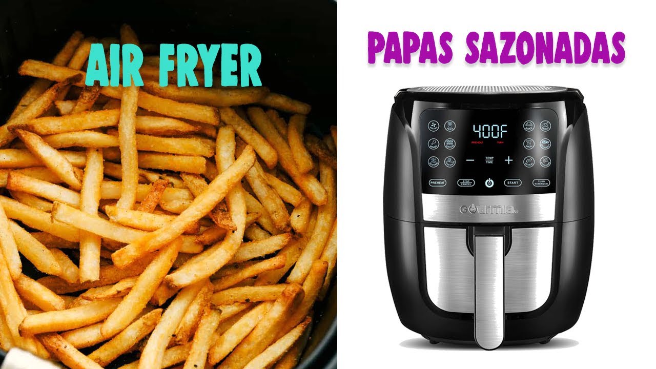 Papas Fritas en freidora de Aire air fryer french fries | recetástico