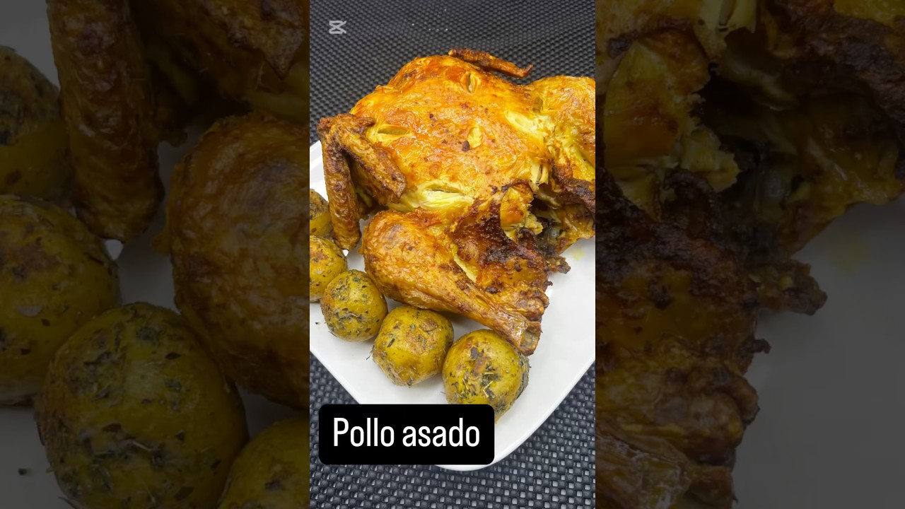 Pollo asao en air fryer 🥹🙌🏽 #receta #recien #recetasya #comida # ...