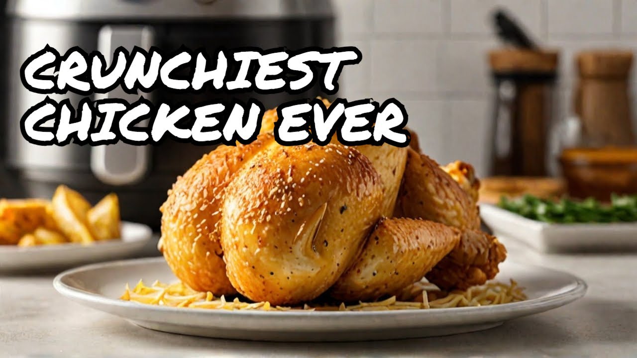 The CRUNCHIEST Air Fryer Chicken Recipe You Need To Try | recetástico