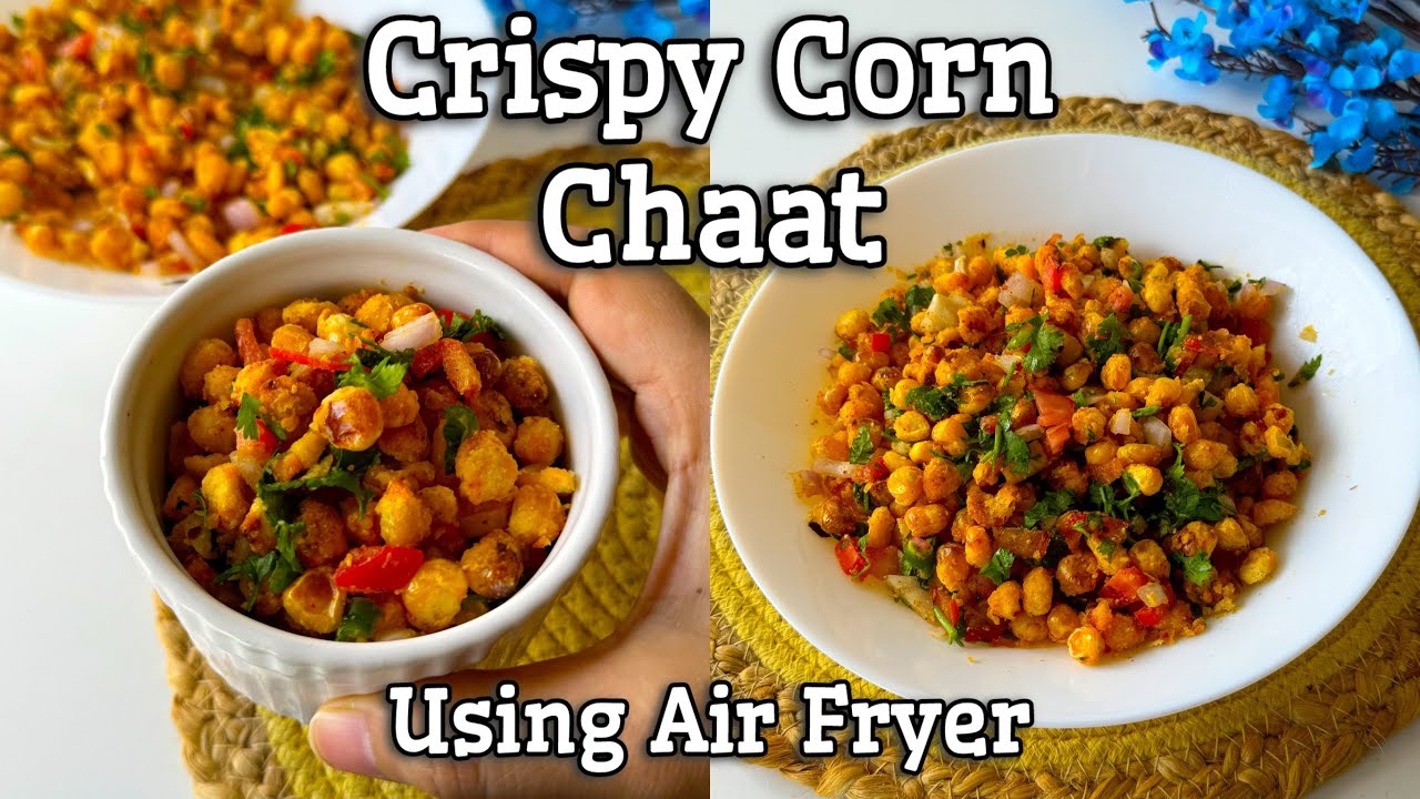 Air Fryer Crispy Corn Recipe | Air Fryer Crispy Corn | Crispy Corn ...