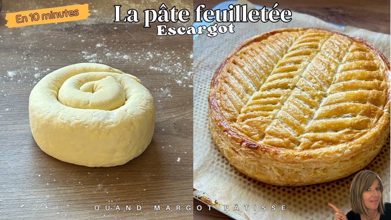 Recette de la pâte Feuilletée Escargot PRÊTE en 10 MINUTES - parfaite ...