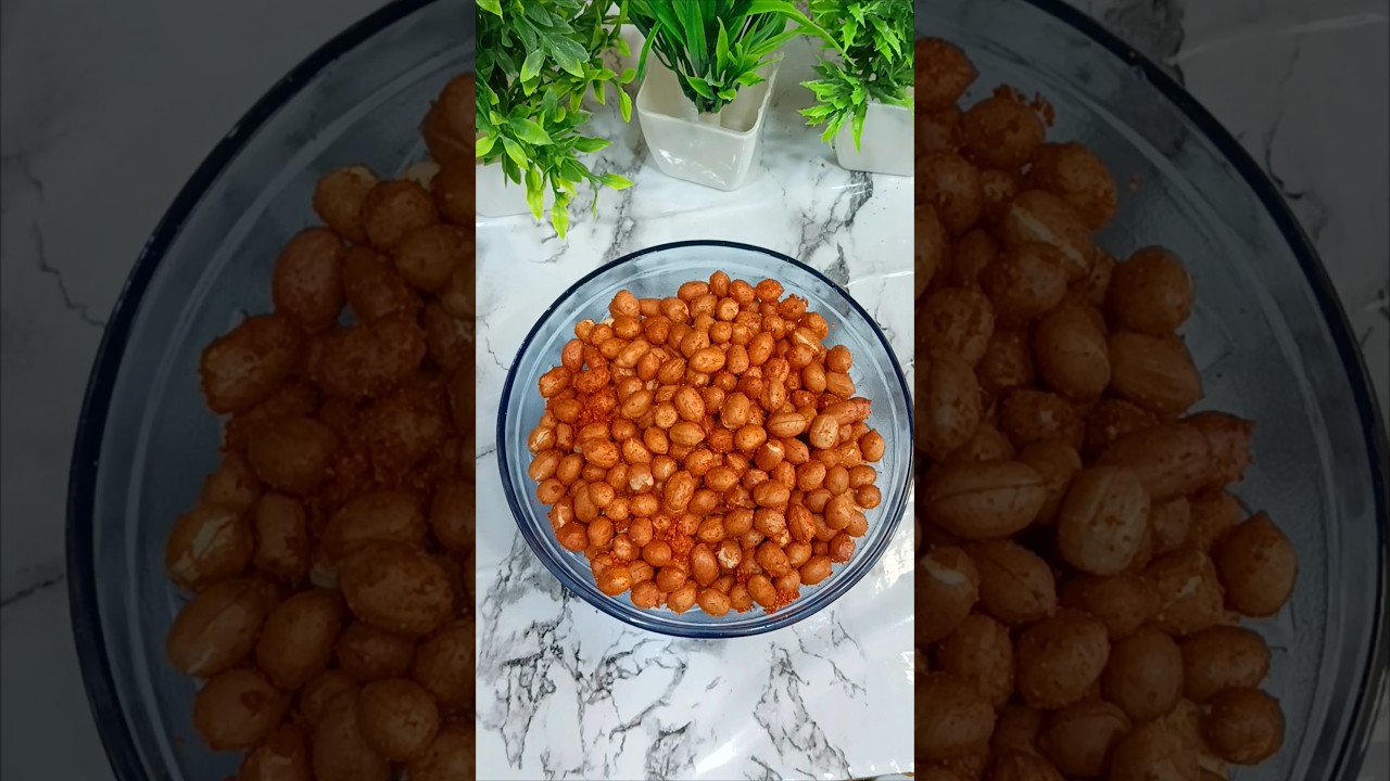 Spicy Peanut Fry in Air Fryer | Quick & Healthy Snack Recipe # ...