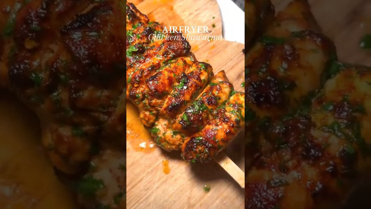 Air Fryer Chicken Shawarma: Restaurant Quality at HOME! (Easy Recipe ...