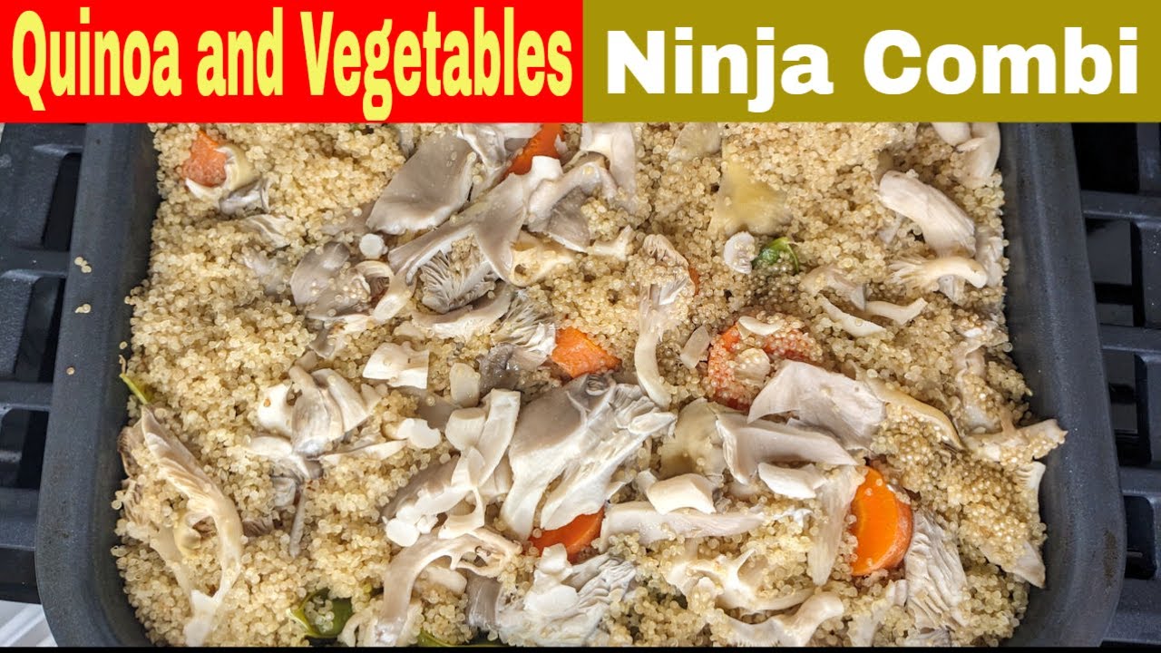 Quinoa and Vegetables Recipe, Ninja Combi All-in-One Multicooker ...