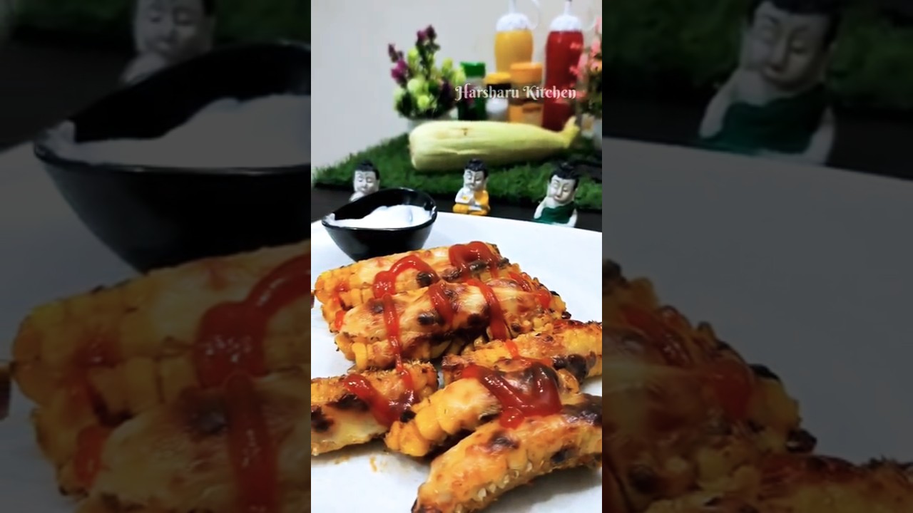 Air Fryer Recipe #20 - Cheese Corn Ribs 🌽🌽 | Juicy & Cheesy🧀🧀 ASMR ...