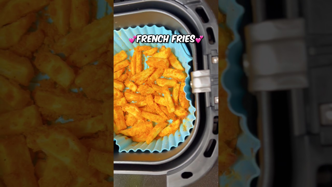 [ASMR] French Fries 🍟🫶🏻 #frenchfries #asmr #viralrecipe | recetástico