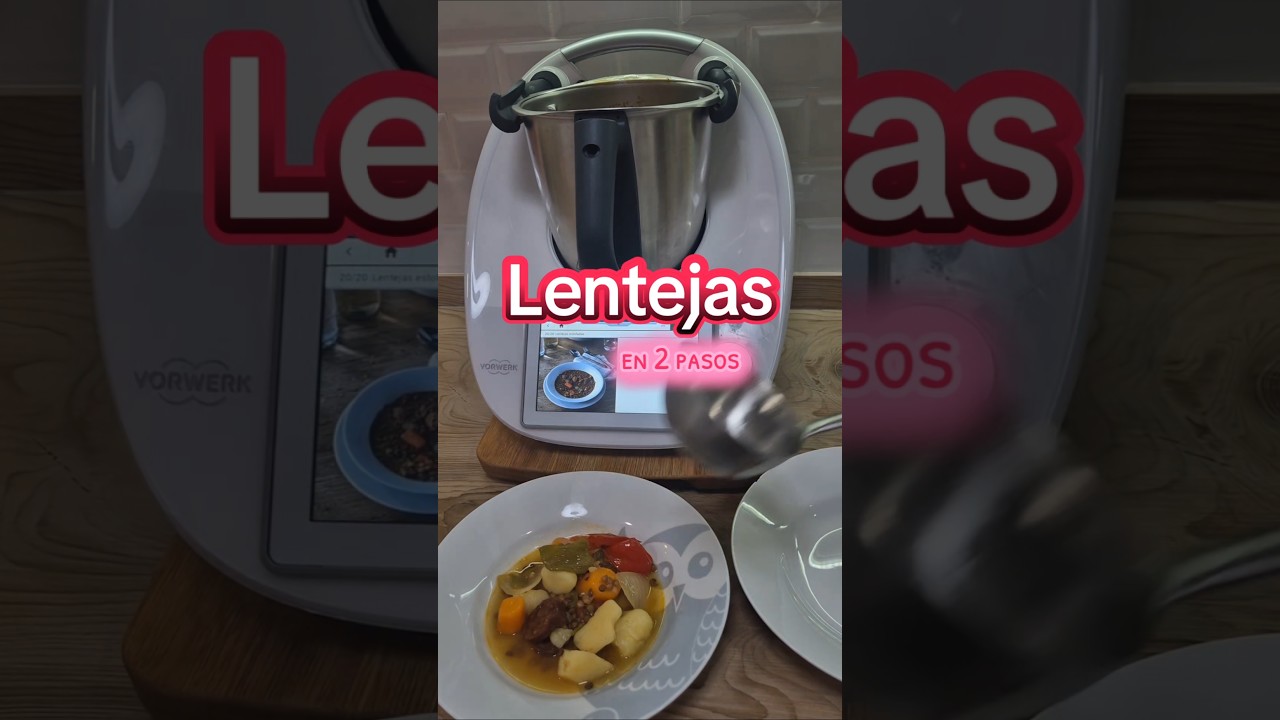 Lentejas con thermomix en 2 pasos | recetástico