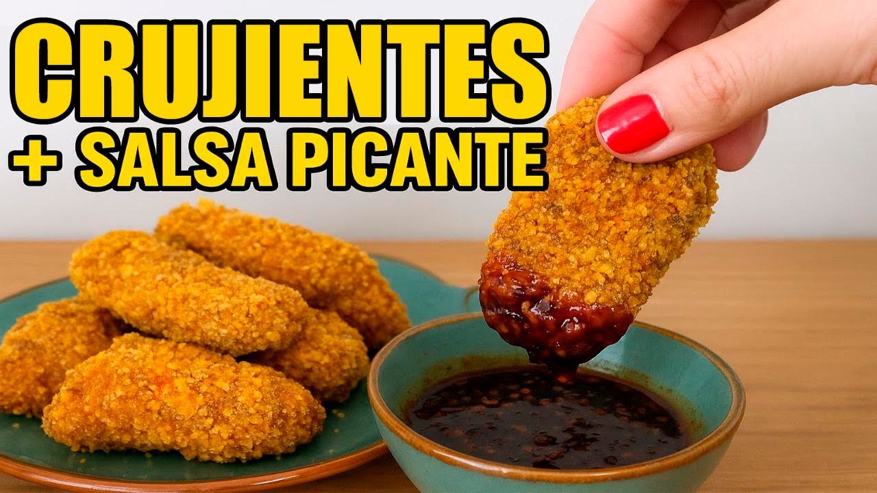 🎉RECETA EXPRÉS: Bocaditos de Pollo en AIRFRYER con Salsa Picante TOP ...