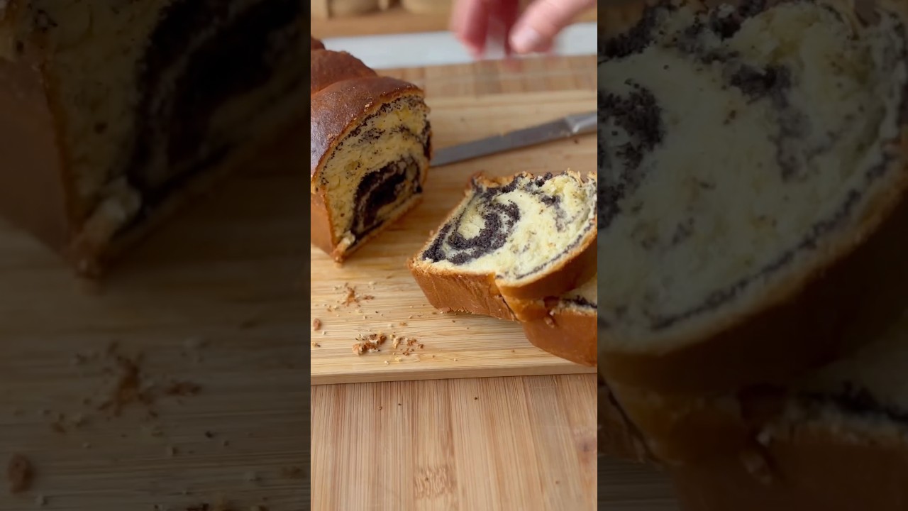 Cozonac cu mac #traditional #cozonac #traditionalfood #baking | recetástico