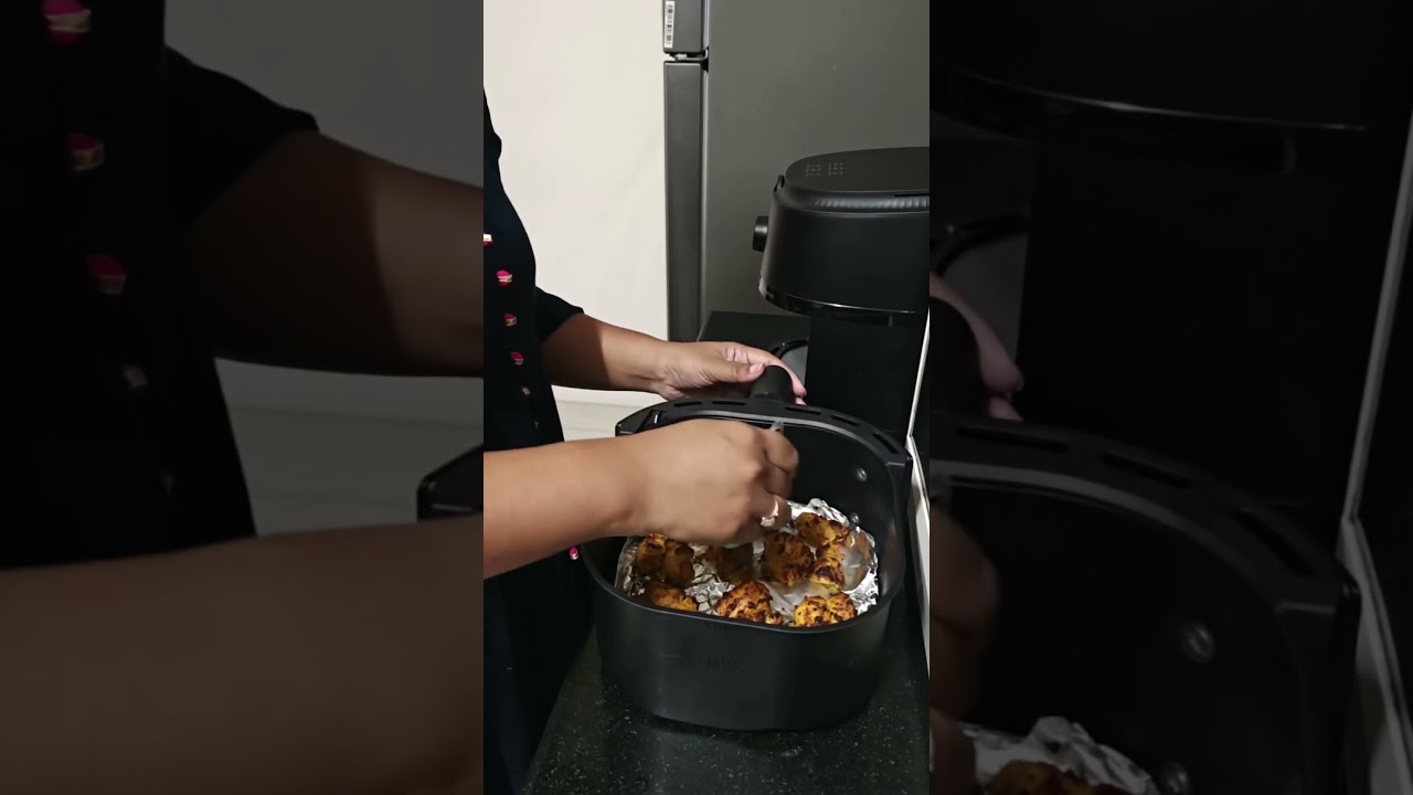 How to make Tandoori fried chicken in Air fryer | Quick recipe of ...