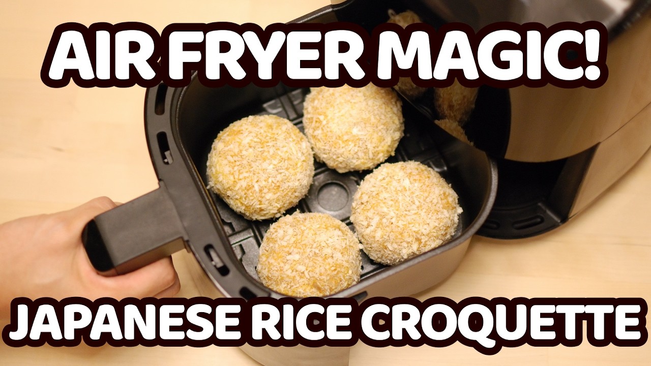 This Addictive Japanese Air Fryer Rice Croquette is My New Obsession ...