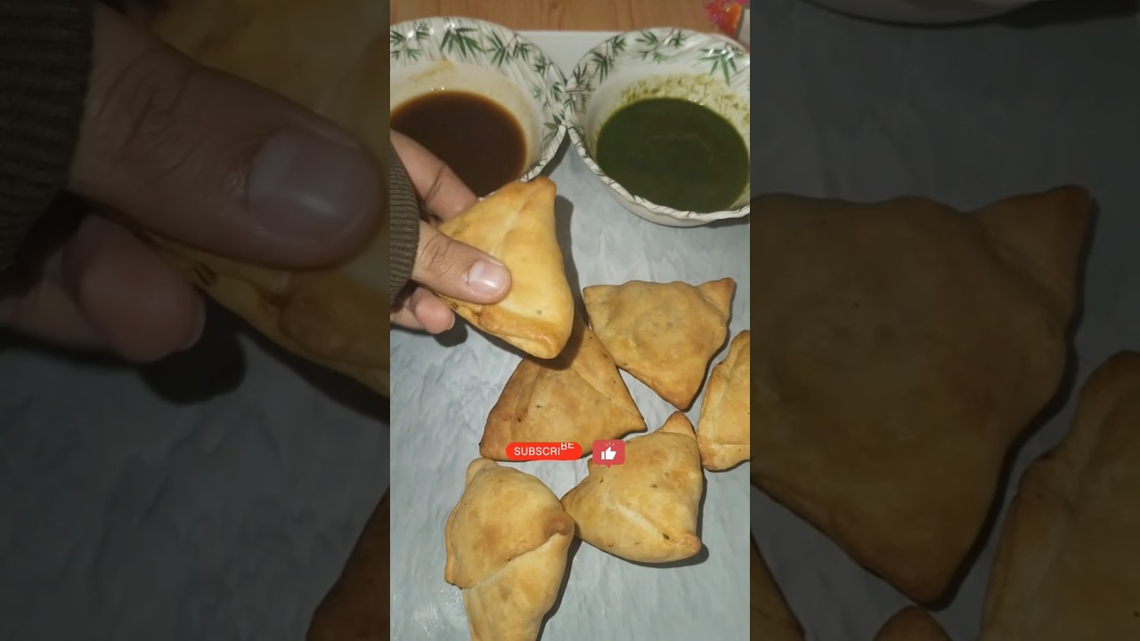 Mini samosa recipe | #food #yt #recipe #ytshorts #cooking #airfryer # ...