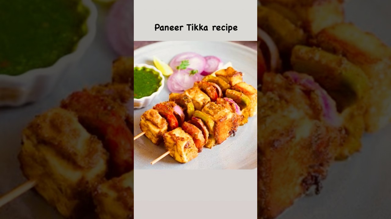Paneer Tikka in Airfryer | Easy & Healthy Restaurant-Style Paneer Tikka ...