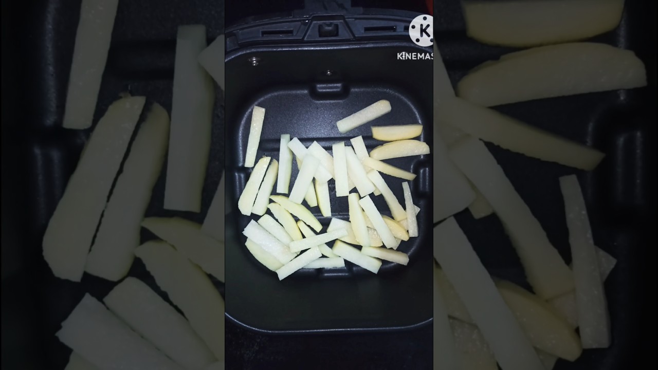 Crispy French Fries In Air Fryer Recipe 🔥#asmr #shorts #viralvideos # ...