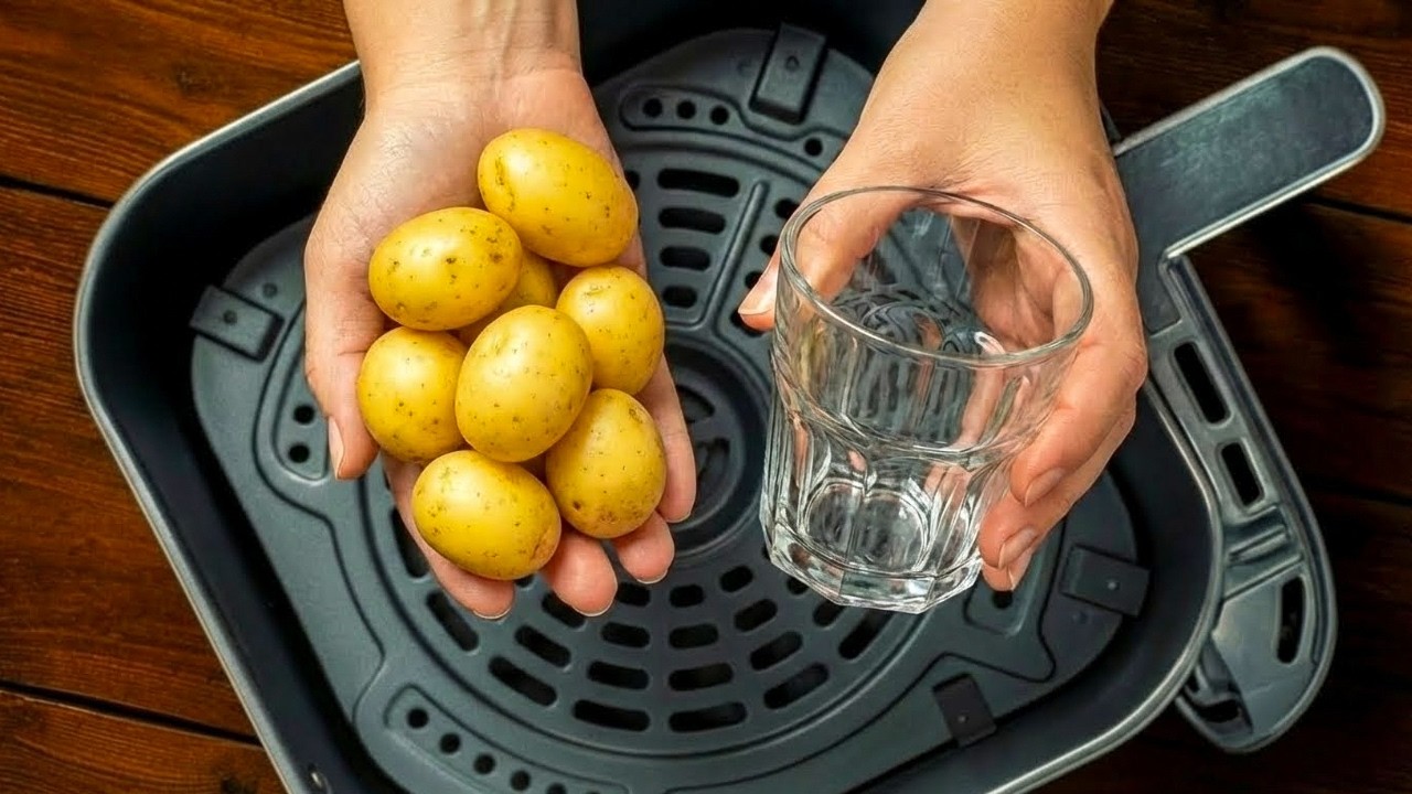 My Friend Showed Me This Glass Trick! Air Fryer Potatoes Turn Out ...