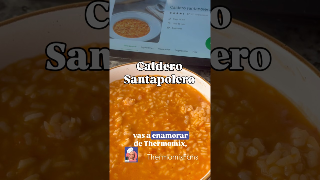 Receta de arroz, caldero santapolero, con Thermomix. Muy fácil y ...