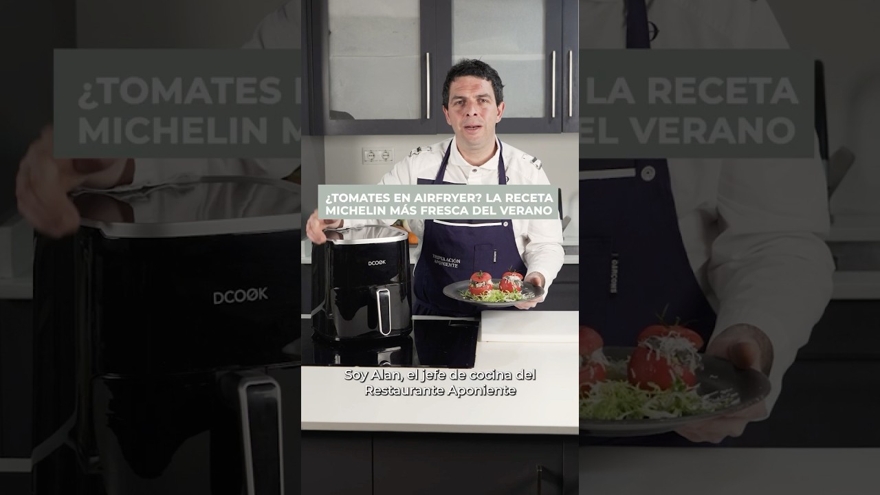 🍅 RECETA AIRFRYER DE VERANO: Tomates rellenos de caballa y aguacate ...